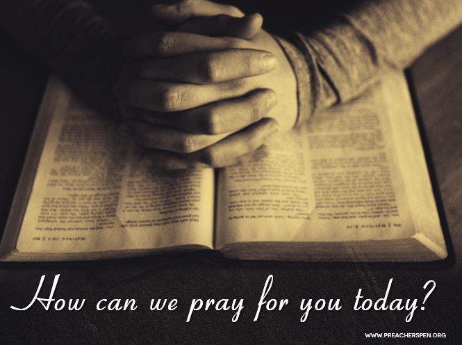 Pray | The Preacher's Pen